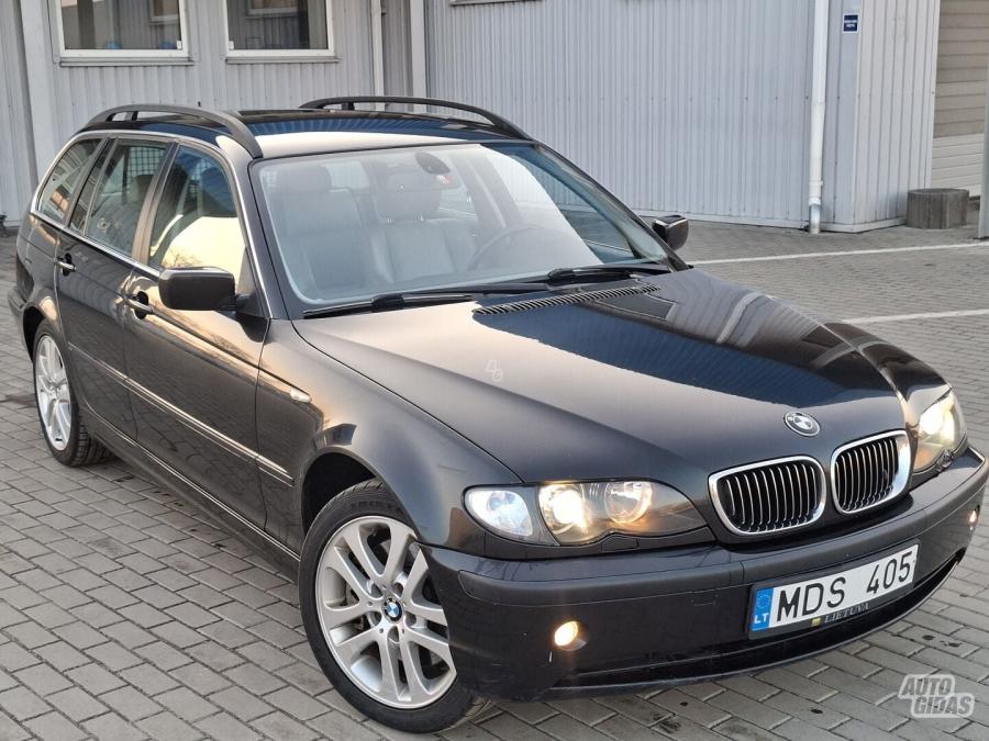 Black BMW 330 2005 in Silute, with an engine capacity of 3.00 L and mileage of 251 thousand km for 1750 €, photo 1 on AUTOMOTO.COM.LV