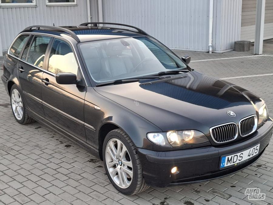 Black BMW 330 2005 in Silute, with an engine capacity of 3.00 L and mileage of 251 thousand km for 1750 €, photo 6 on AUTOMOTO.COM.LV