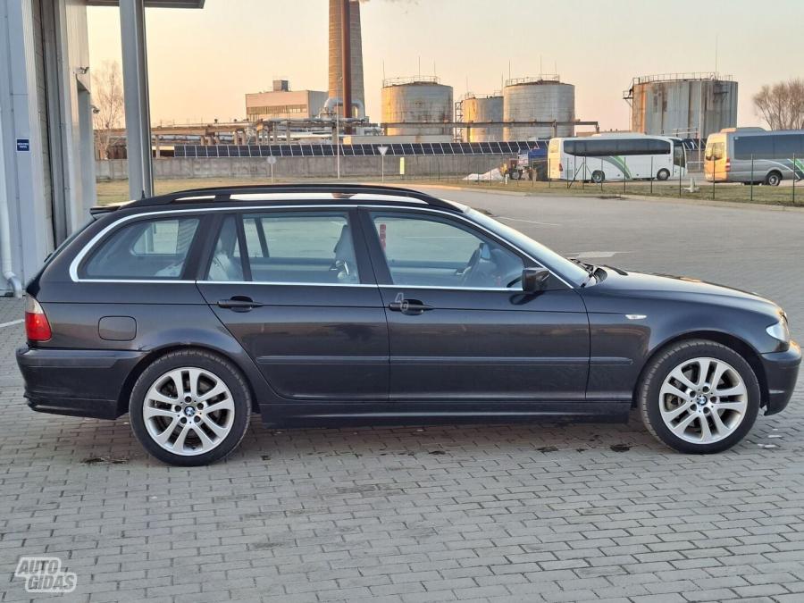 Black BMW 330 2005 in Silute, with an engine capacity of 3.00 L and mileage of 251 thousand km for 1750 €, photo 7 on AUTOMOTO.COM.LV