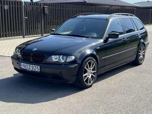 Melns BMW 330 2005 Viļņa, ar dzinēja tilpumu 2.99 L un nobraukumu 250 tūkst. km par 2500 €, foto  vietnē AUTOMOTO.COM.LV
