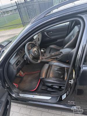 Black BMW 330 2006 in Jonava, with an engine capacity of 3.00 L and mileage of 433 thousand km for 6300 €, photo 10 on AUTOMOTO.COM.LV
