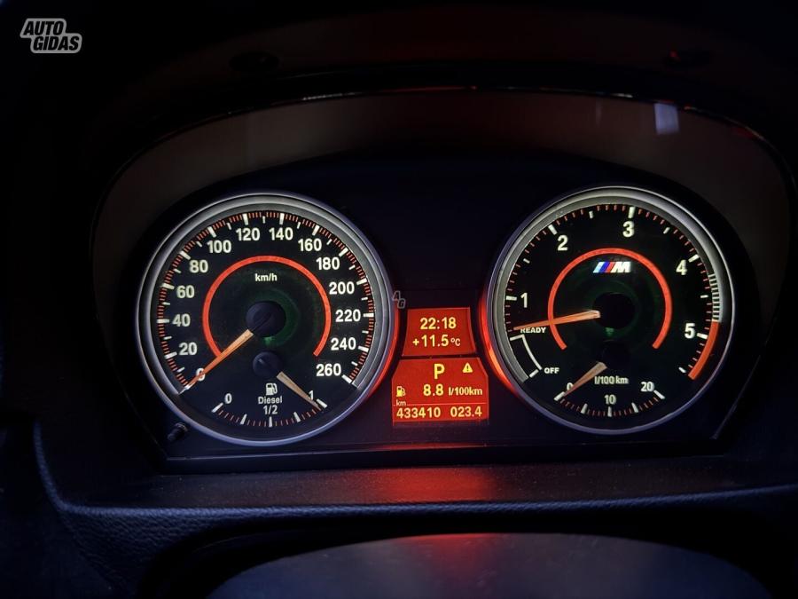 Black BMW 330 2006 in Jonava, with an engine capacity of 3.00 L and mileage of 433 thousand km for 6300 €, photo 14 on AUTOMOTO.COM.LV