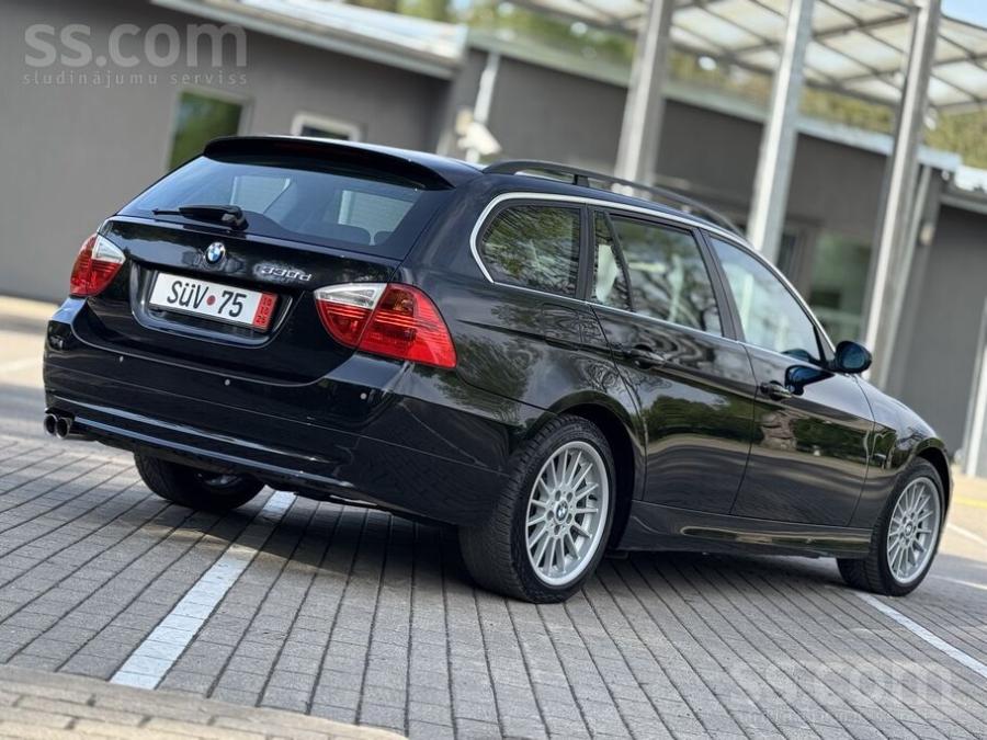 Black BMW 330 2006 in Jurmala, with an engine capacity of 3.00 L and mileage of 0 thousand km for 4990 €, photo 3 on AUTOMOTO.COM.LV