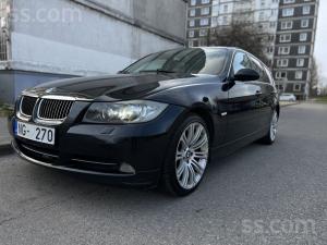 Black BMW 330 2006 in Riga, with an engine capacity of 3.00 L and mileage of 255 thousand km for 3999 €, photo  on AUTOMOTO.COM.LV