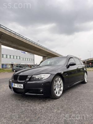 Black BMW 330 2006 in Riga, with an engine capacity of 3.00 L and mileage of 364 thousand km for 4600 €, photo  on AUTOMOTO.COM.LV