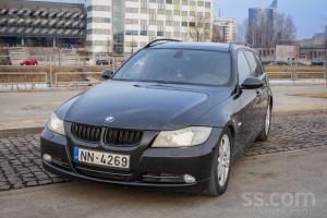 Black BMW 330 2006 in Riga, with an engine capacity of 3.00 L and mileage of 442 thousand km for 2850 €, photo  on AUTOMOTO.COM.LV