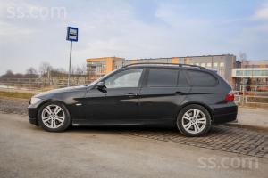 Black BMW 330 2006 in Riga, with an engine capacity of 3.00 L and mileage of 442 thousand km for 2850 €, photo 3 on AUTOMOTO.COM.LV