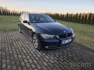 Black BMW 330 2007 in Riga, with an engine capacity of 3.00 L and mileage of 306 thousand km for 3700 €, photo  on AUTOMOTO.COM.LV