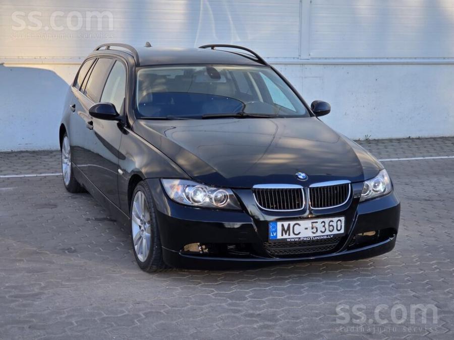 Черный БМВ 330 2007 в Рига, объемом двигателя 3.00 л и пробегом 310 тыс. км за 4700 €, фото 3 на AUTOMOTO.COM.LV