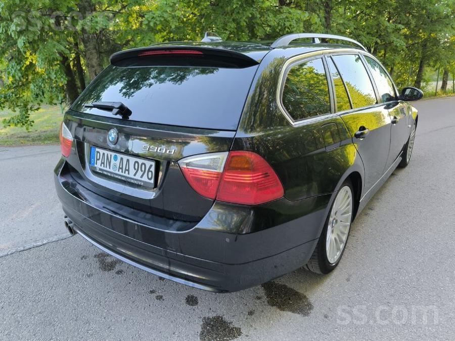 Melns BMW 330 2007 Ludza, ar dzinēja tilpumu 3.00 L un nobraukumu 257 tūkst. km par 5950 €, foto 12 vietnē AUTOMOTO.COM.LV