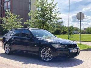 Black BMW 330 2007 in Riga, with an engine capacity of 3.00 L and mileage of 265 thousand km for 3990 €, photo  on AUTOMOTO.COM.LV
