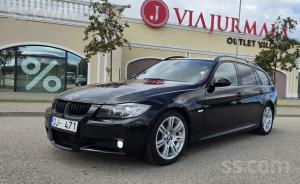Melns BMW 330 2007 Rīga, ar dzinēja tilpumu 3.00 L un nobraukumu 307 tūkst. km par 5900 €, foto  vietnē AUTOMOTO.COM.LV