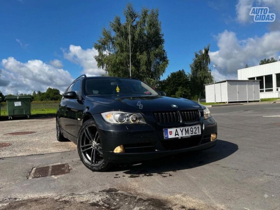 Black BMW 330 2007 in Vilnius, with an engine capacity of 3.00 L and mileage of 290 thousand km for 3500 €, photo 1 on AUTOMOTO.COM.LV