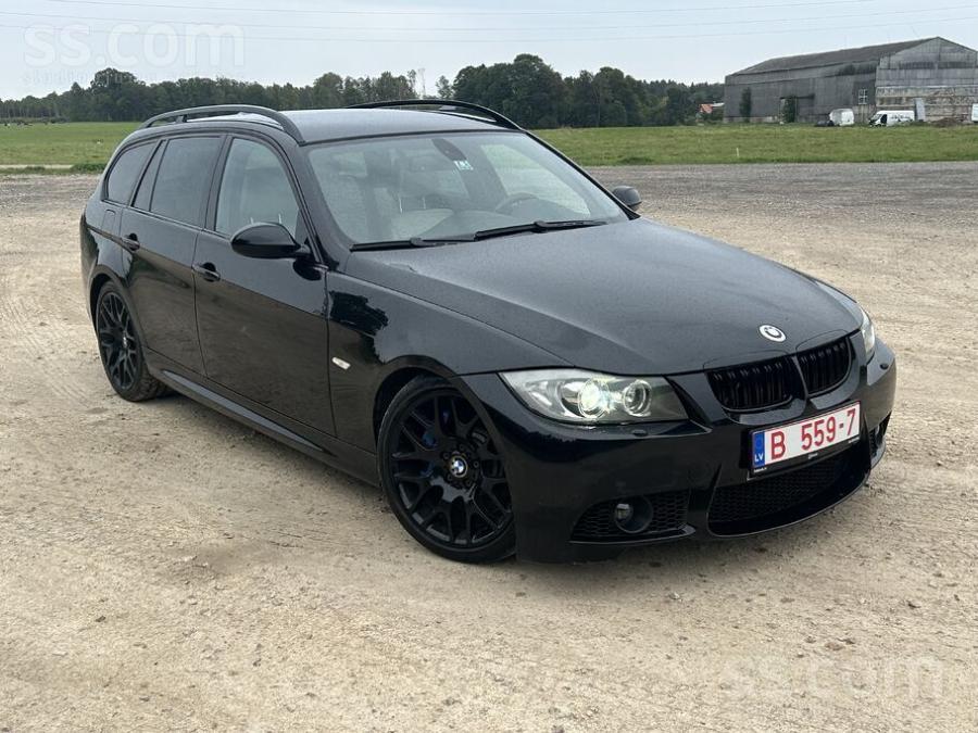 Black BMW 330 2007 in Riga, with an engine capacity of 3.00 L and mileage of 0 thousand km for 5650 €, photo 4 on AUTOMOTO.COM.LV