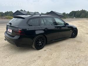 Black BMW 330 2007 in Riga, with an engine capacity of 3.00 L and mileage of 0 thousand km for 5650 €, photo 7 on AUTOMOTO.COM.LV