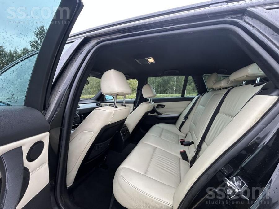 Black BMW 330 2007 in Riga, with an engine capacity of 3.00 L and mileage of 0 thousand km for 5650 €, photo 10 on AUTOMOTO.COM.LV