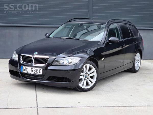 Black BMW 330 2007 in Riga, with an engine capacity of 3.00 L and mileage of 318 thousand km for 4600 €, photo 8 on AUTOMOTO.COM.LV