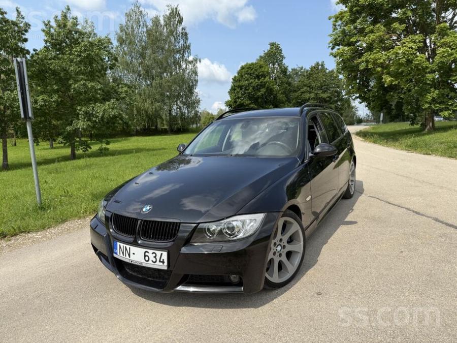 Black BMW 330 2008 in Aizkraukle, with an engine capacity of 3.00 L and mileage of 0 thousand km for 12300 €, photo 1 on AUTOMOTO.COM.LV