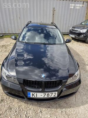 Black BMW 330 2008 in Riga, with an engine capacity of 3.00 L and mileage of 325 thousand km for 4500 €, photo 3 on AUTOMOTO.COM.LV