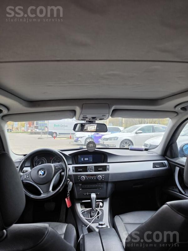 Melns BMW 330 2008 Rīga, ar dzinēja tilpumu 3.00 L un nobraukumu 325 tūkst. km par 4500 €, foto 7 vietnē AUTOMOTO.COM.LV
