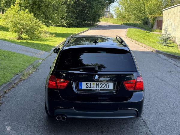 Black BMW 330 2008 in Siauliai, with an engine capacity of 2.99 L and mileage of 252 thousand km for 7490 €, photo 8 on AUTOMOTO.COM.LV