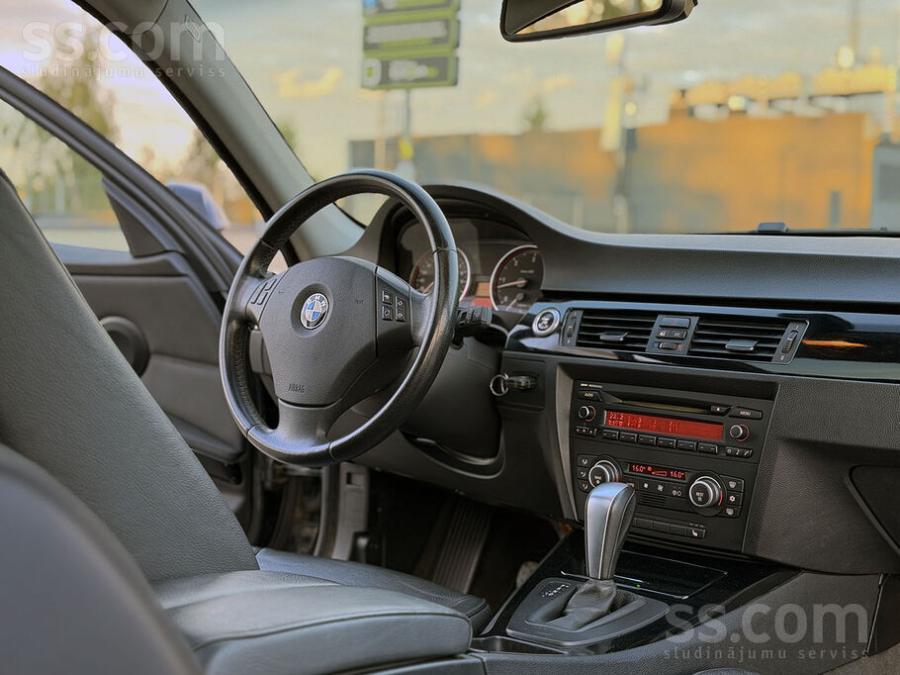 Melns BMW 330 2008 Rīga, ar dzinēja tilpumu 3.00 L un nobraukumu 316 tūkst. km par 3250 €, foto 19 vietnē AUTOMOTO.COM.LV