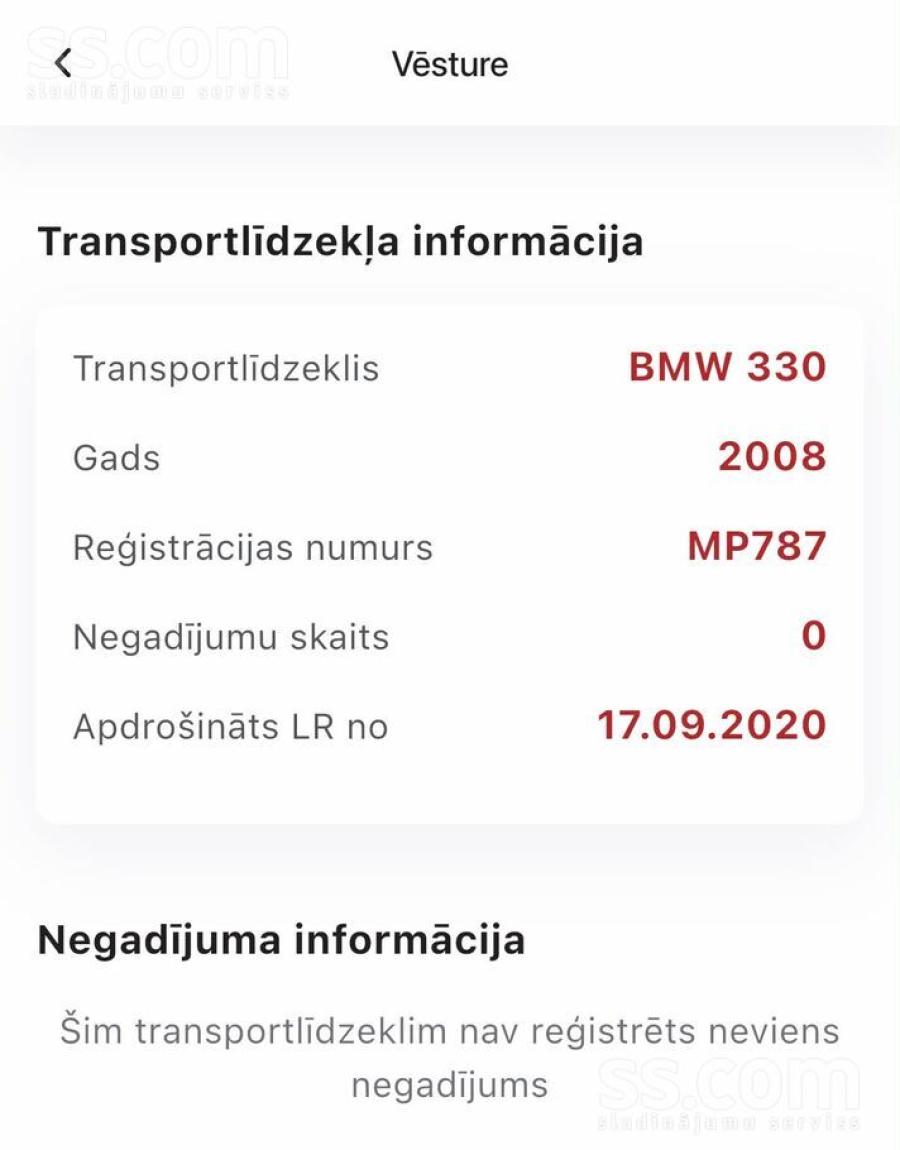 Melns BMW 330 2008 Rīga, ar dzinēja tilpumu 3.00 L un nobraukumu 316 tūkst. km par 3250 €, foto 28 vietnē AUTOMOTO.COM.LV