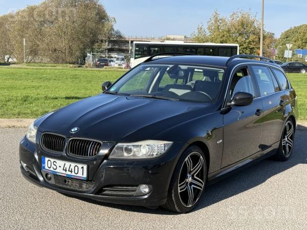 Black BMW 330 2009 in Riga, with an engine capacity of 3.00 L and mileage of 0 thousand km for 3990 €, photo 1 on AUTOMOTO.COM.LV