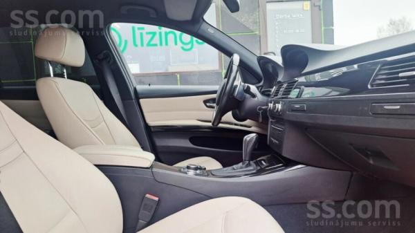Black BMW 330 2010 in Riga, with an engine capacity of 3.00 L and mileage of 294 thousand km for 5490 €, photo 8 on AUTOMOTO.COM.LV