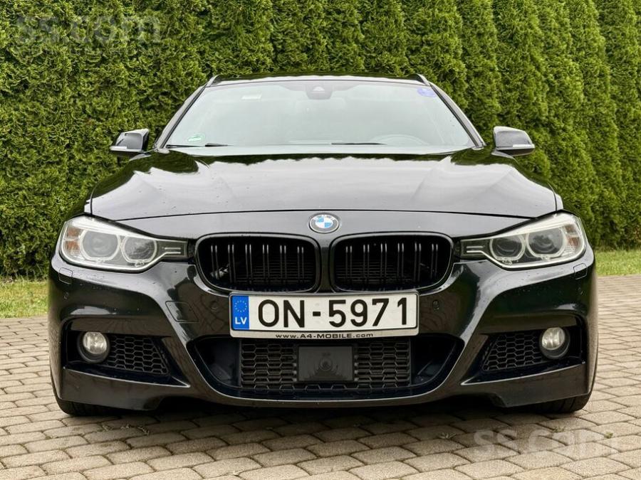Black BMW 330 2012 in Riga, with an engine capacity of 3.00 L and mileage of 334 thousand km for 10990 €, photo 3 on AUTOMOTO.COM.LV