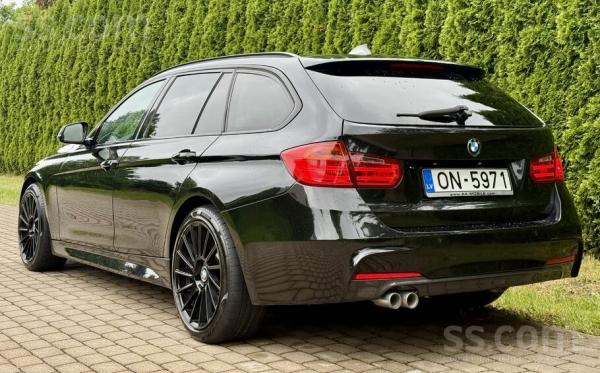 Black BMW 330 2012 in Riga, with an engine capacity of 3.00 L and mileage of 334 thousand km for 10990 €, photo 6 on AUTOMOTO.COM.LV