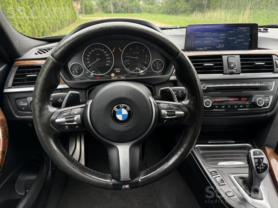 Black BMW 330 2012 in Riga, with an engine capacity of 3.00 L and mileage of 334 thousand km for 10990 €, photo 9 on AUTOMOTO.COM.LV