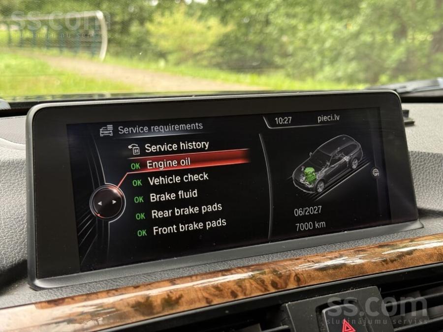 Black BMW 330 2012 in Riga, with an engine capacity of 3.00 L and mileage of 334 thousand km for 10990 €, photo 18 on AUTOMOTO.COM.LV