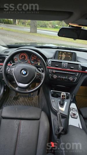 Black BMW 330 2012 in Riga, with an engine capacity of 3.00 L and mileage of 292 thousand km for 8800 €, photo 7 on AUTOMOTO.COM.LV
