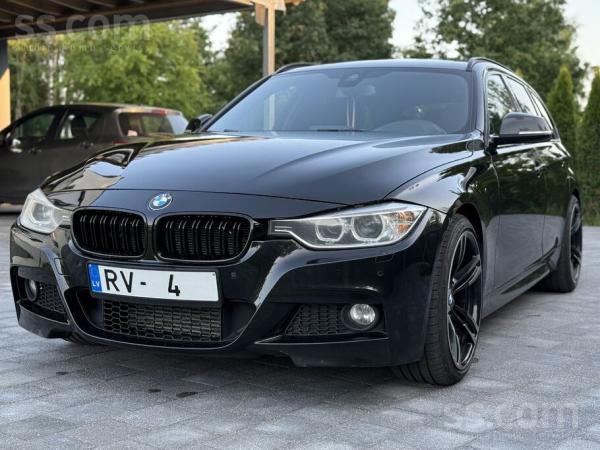 Black BMW 330 2012 in Riga, with an engine capacity of 3.00 L and mileage of 317 thousand km for 10900 €, photo 2 on AUTOMOTO.COM.LV
