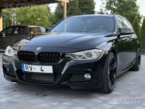 Black BMW 330 2012 in Riga, with an engine capacity of 3.00 L and mileage of 317 thousand km for 10900 €, photo 3 on AUTOMOTO.COM.LV