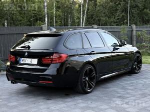 Black BMW 330 2012 in Riga, with an engine capacity of 3.00 L and mileage of 317 thousand km for 10900 €, photo 6 on AUTOMOTO.COM.LV