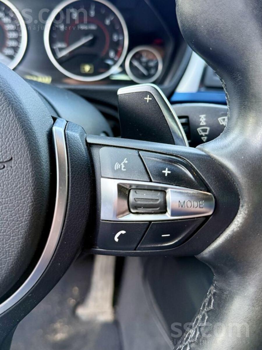 Black BMW 330 2012 in Riga, with an engine capacity of 3.00 L and mileage of 317 thousand km for 10900 €, photo 11 on AUTOMOTO.COM.LV