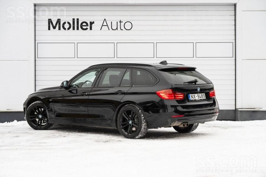Black BMW 330 2013 in Riga, with an engine capacity of 3.00 L and mileage of 262 thousand km for 9850 €, photo 4 on AUTOMOTO.COM.LV