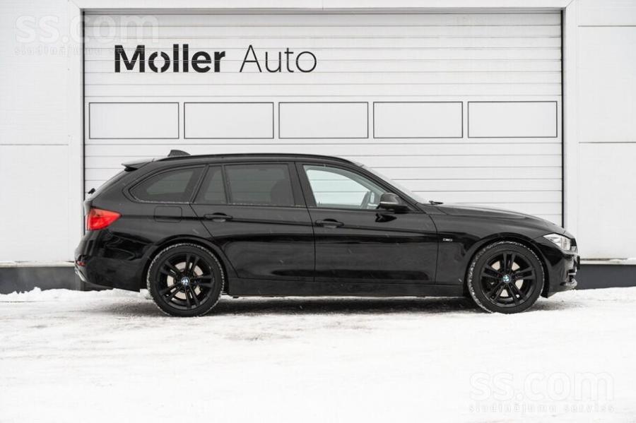 Black BMW 330 2013 in Riga, with an engine capacity of 3.00 L and mileage of 262 thousand km for 9850 €, photo 5 on AUTOMOTO.COM.LV