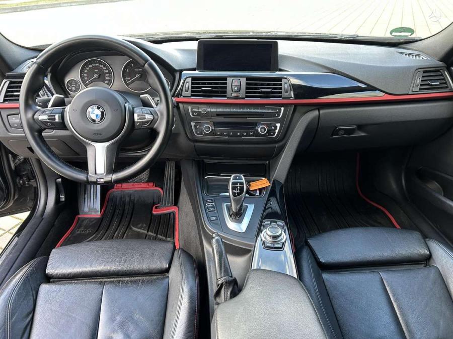 Black BMW 330 2013 in Kaunas, with an engine capacity of 2.99 L and mileage of 273 thousand km for 9690 €, photo 22 on AUTOMOTO.COM.LV