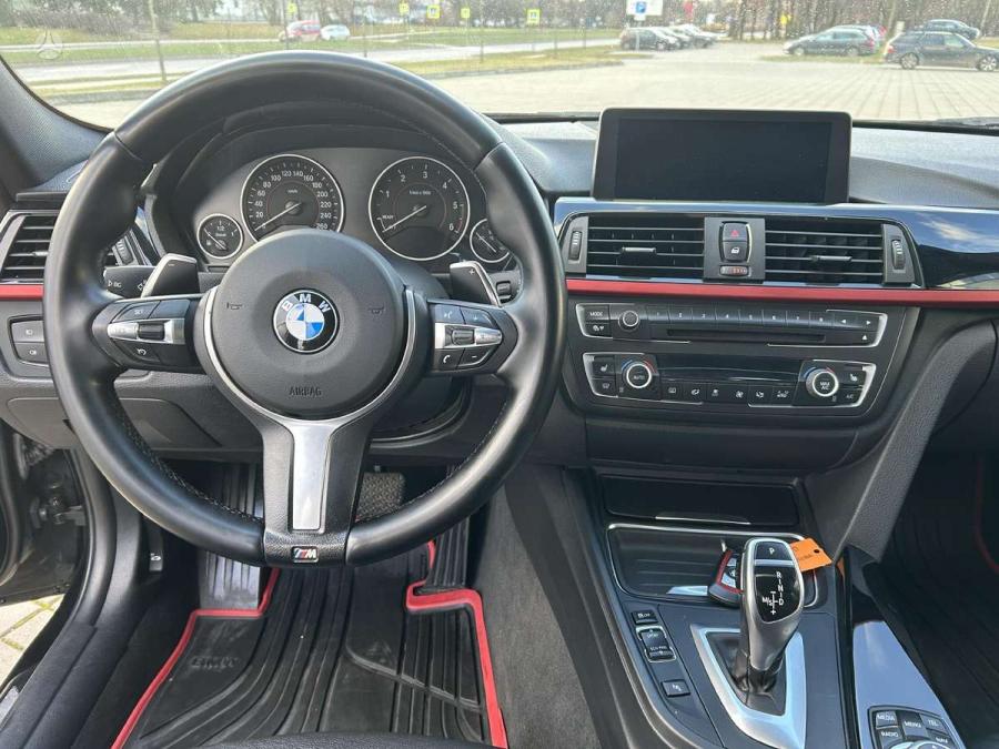 Black BMW 330 2013 in Kaunas, with an engine capacity of 2.99 L and mileage of 273 thousand km for 9690 €, photo 25 on AUTOMOTO.COM.LV