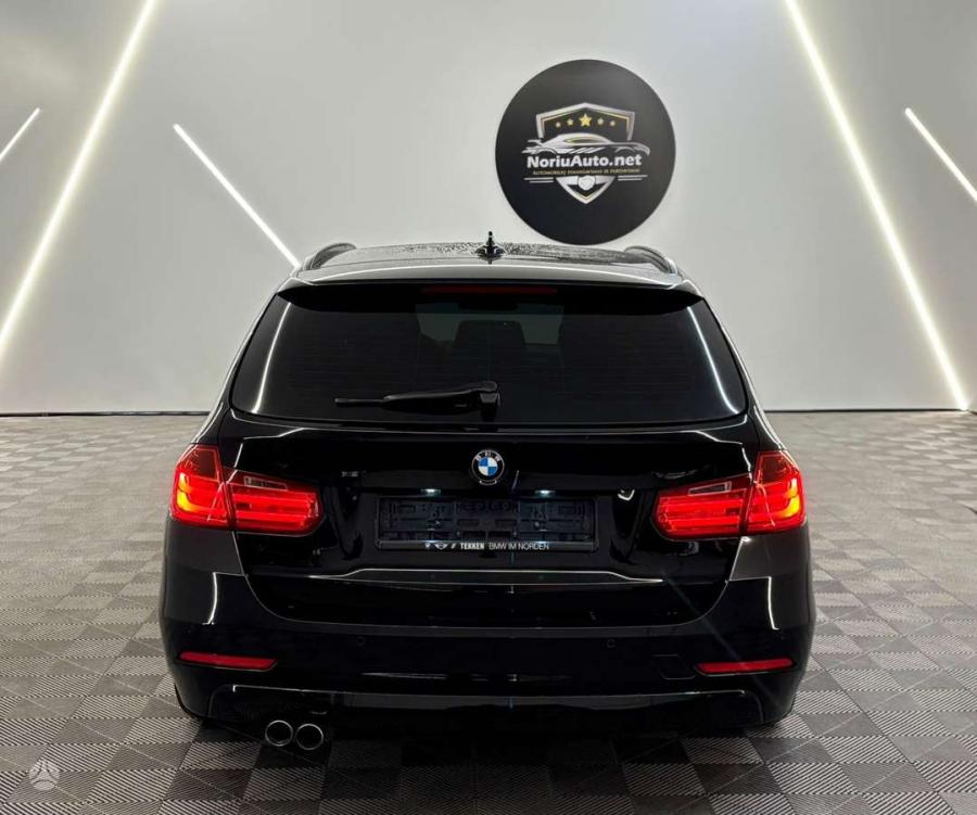 Black BMW 330 2013 in Marijampole, with an engine capacity of 2.99 L and mileage of 257 thousand km for 10999 €, photo 32 on AUTOMOTO.COM.LV