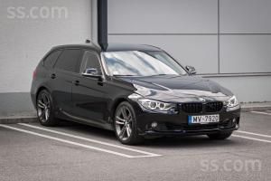 Black BMW 330 2013 in Riga, with an engine capacity of 3.00 L and mileage of 377 thousand km for 9250 €, photo 4 on AUTOMOTO.COM.LV