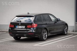 Black BMW 330 2013 in Riga, with an engine capacity of 3.00 L and mileage of 377 thousand km for 9250 €, photo 5 on AUTOMOTO.COM.LV