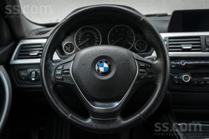 Black BMW 330 2013 in Riga, with an engine capacity of 3.00 L and mileage of 377 thousand km for 9250 €, photo 19 on AUTOMOTO.COM.LV