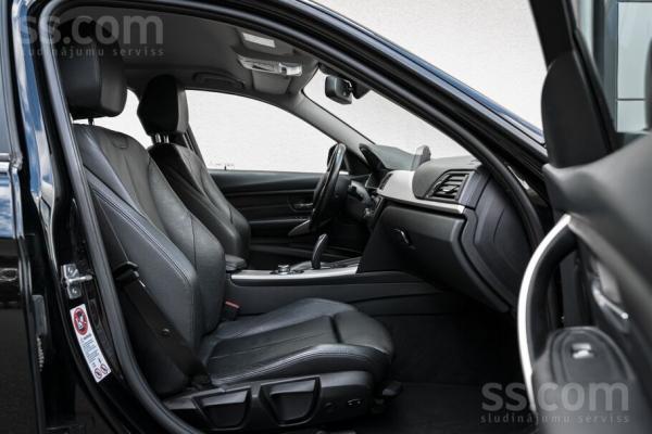 Black BMW 330 2013 in Riga, with an engine capacity of 3.00 L and mileage of 377 thousand km for 9250 €, photo 11 on AUTOMOTO.COM.LV