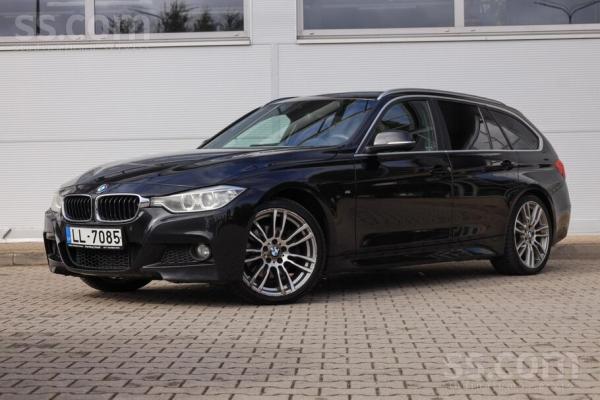 Black BMW 330 2013 in Riga, with an engine capacity of 3.00 L and mileage of 316 thousand km for 9995 €, photo 1 on AUTOMOTO.COM.LV