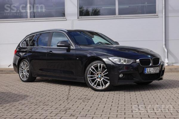 Black BMW 330 2013 in Riga, with an engine capacity of 3.00 L and mileage of 316 thousand km for 9995 €, photo 5 on AUTOMOTO.COM.LV