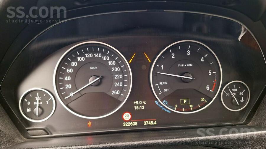 Melns BMW 330 2013 Rīga, ar dzinēja tilpumu 3.00 L un nobraukumu 322 tūkst. km par 10800 €, foto 22 vietnē AUTOMOTO.COM.LV